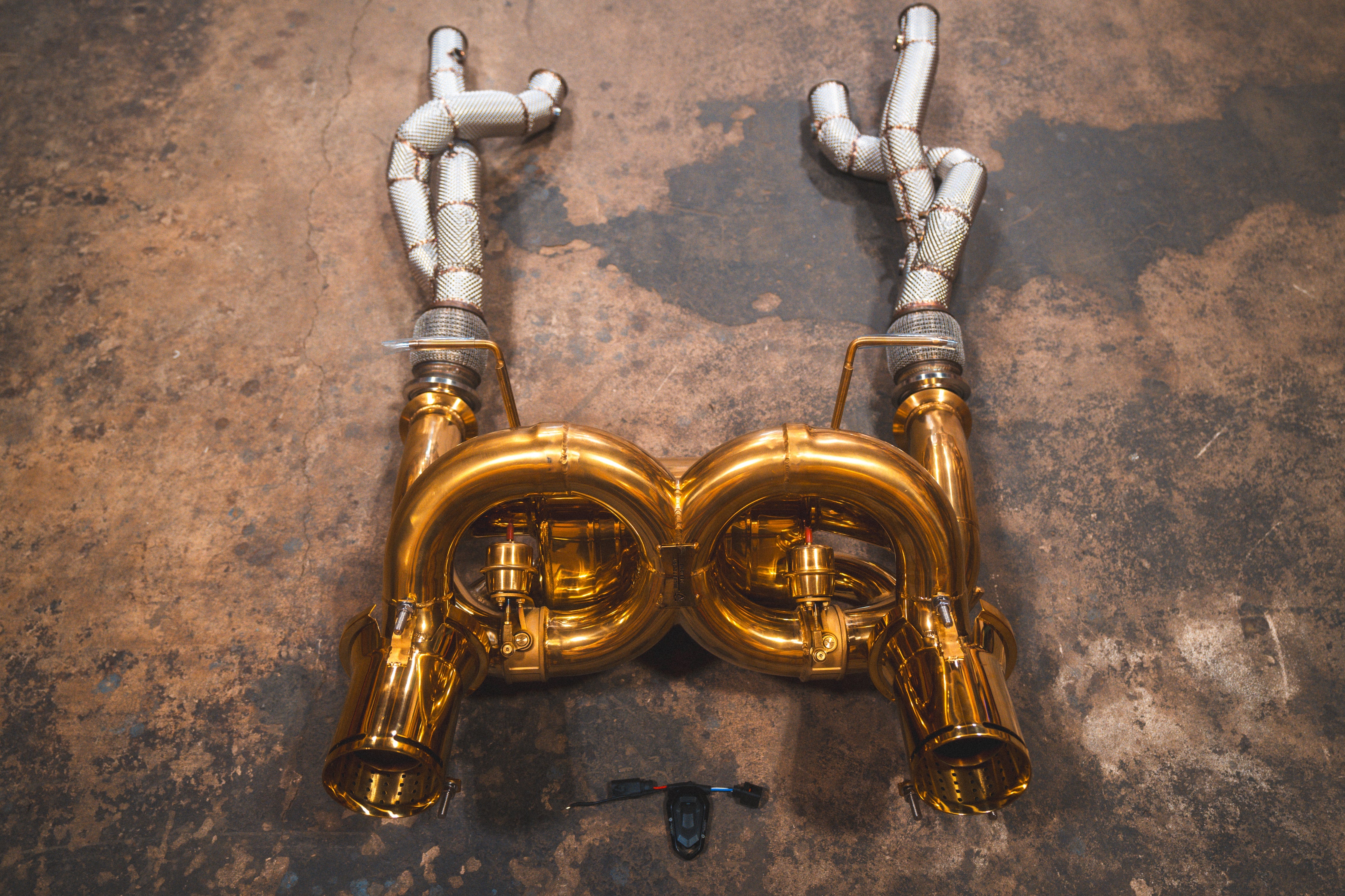 Lamborghini Aventador SVJ/Ultimae Valved Sport Exhaust System – Normal ...