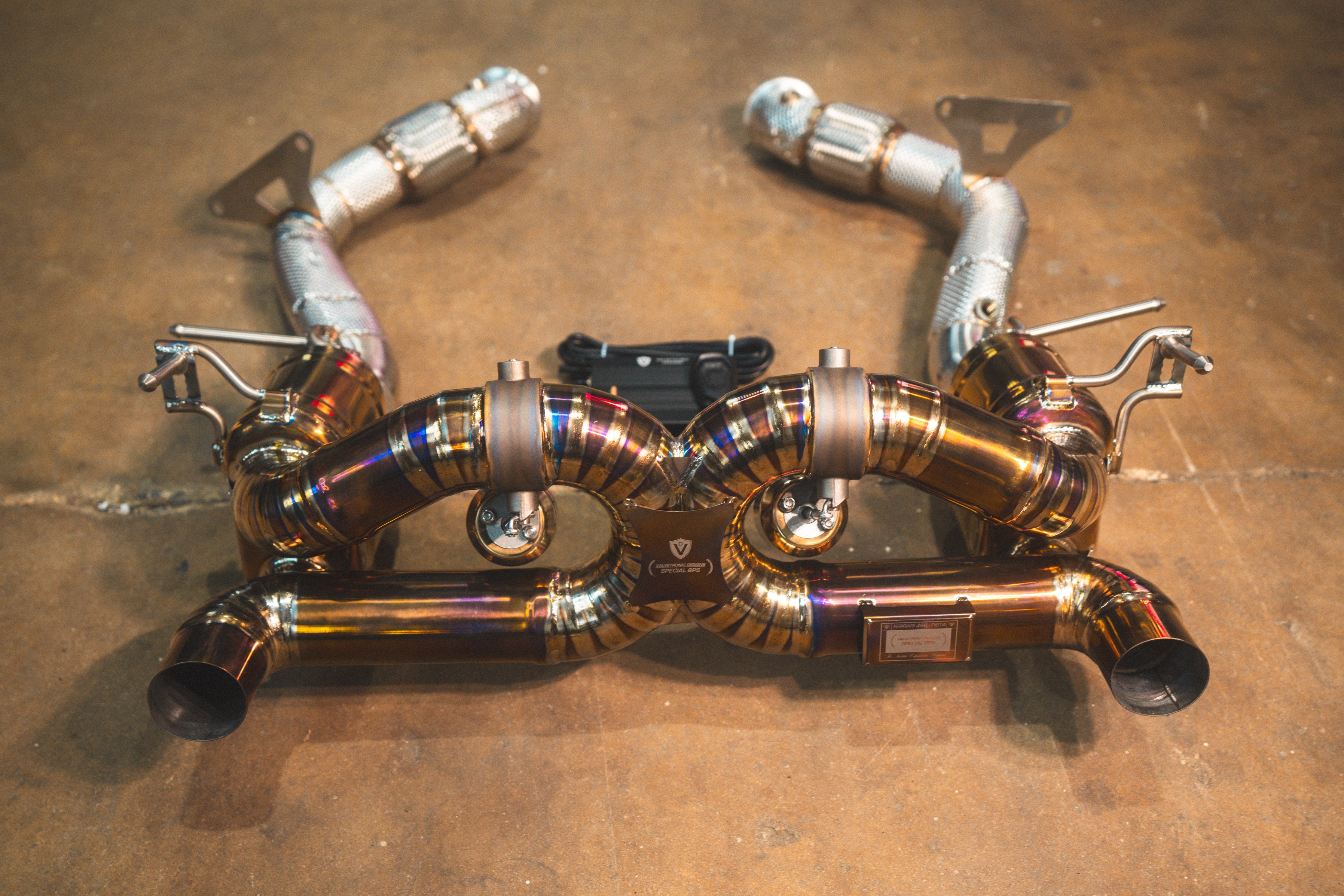 Ferrari 488 GTB Valved Sport Exhaust System – Normal Guy Supercar