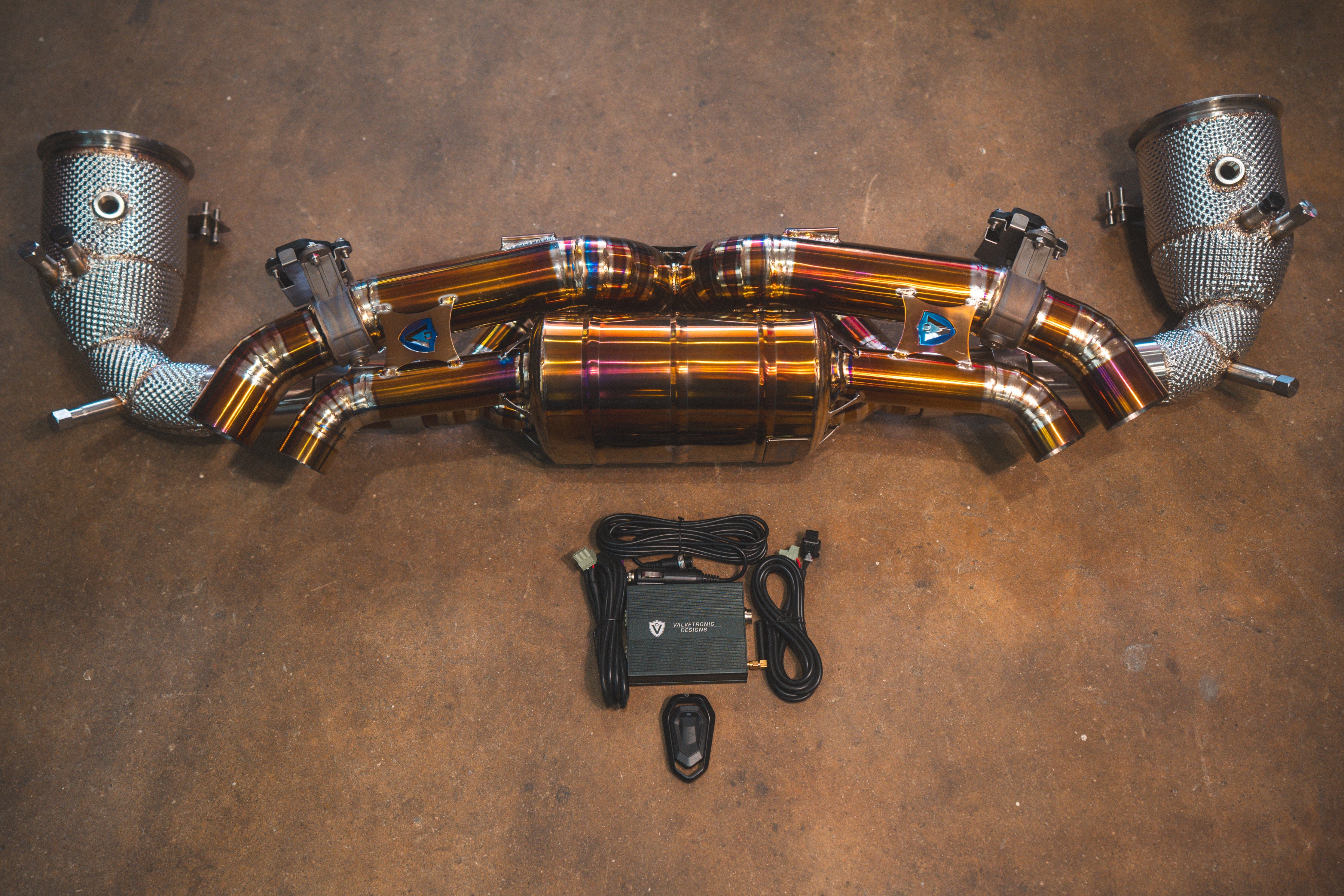 Valvetronic Valved Sport Exhaust System for Porsche 992 Carrera / Turb ...