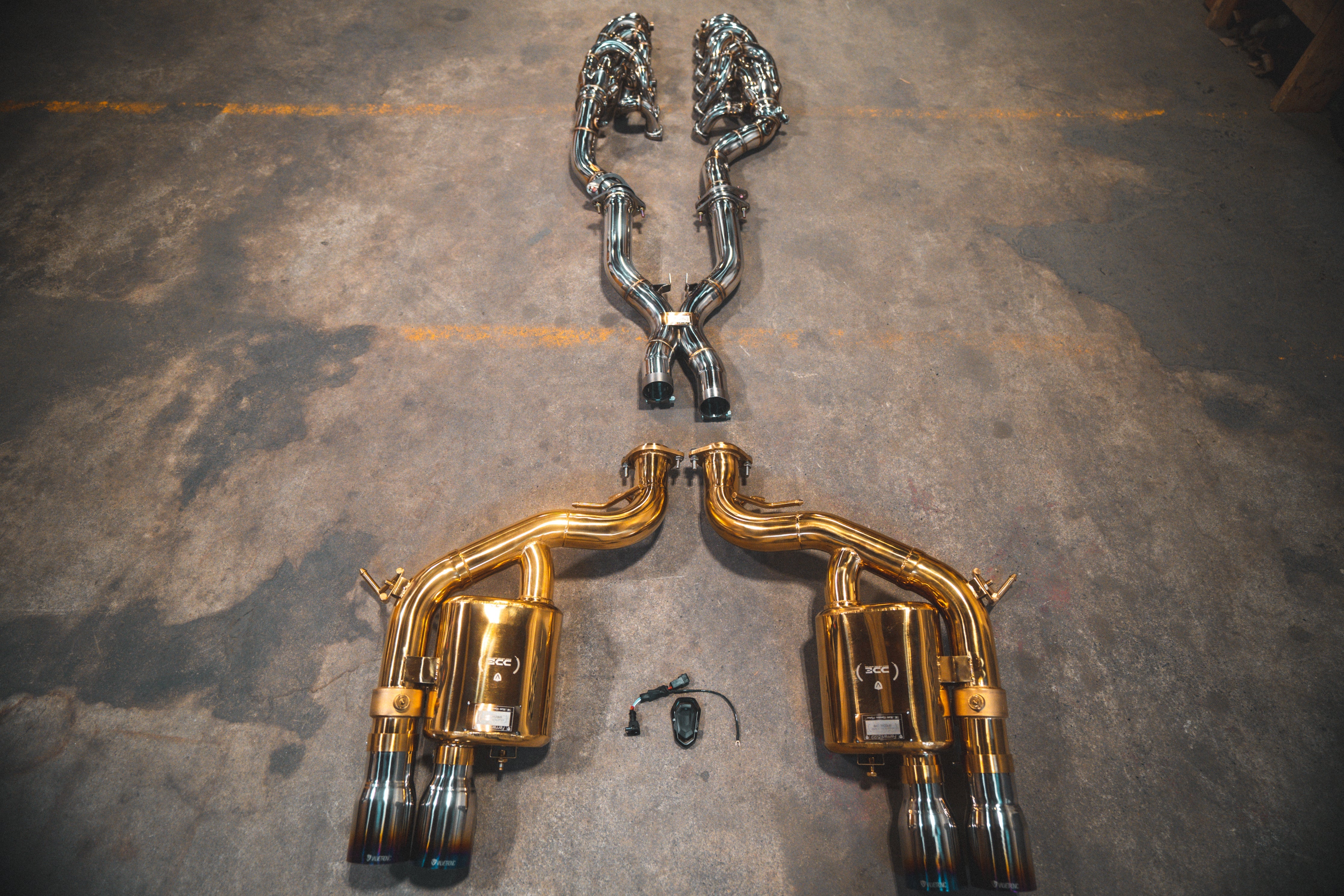 Ferrari 599 RACE F1 Valved Exhaust system – Normal Guy Supercar